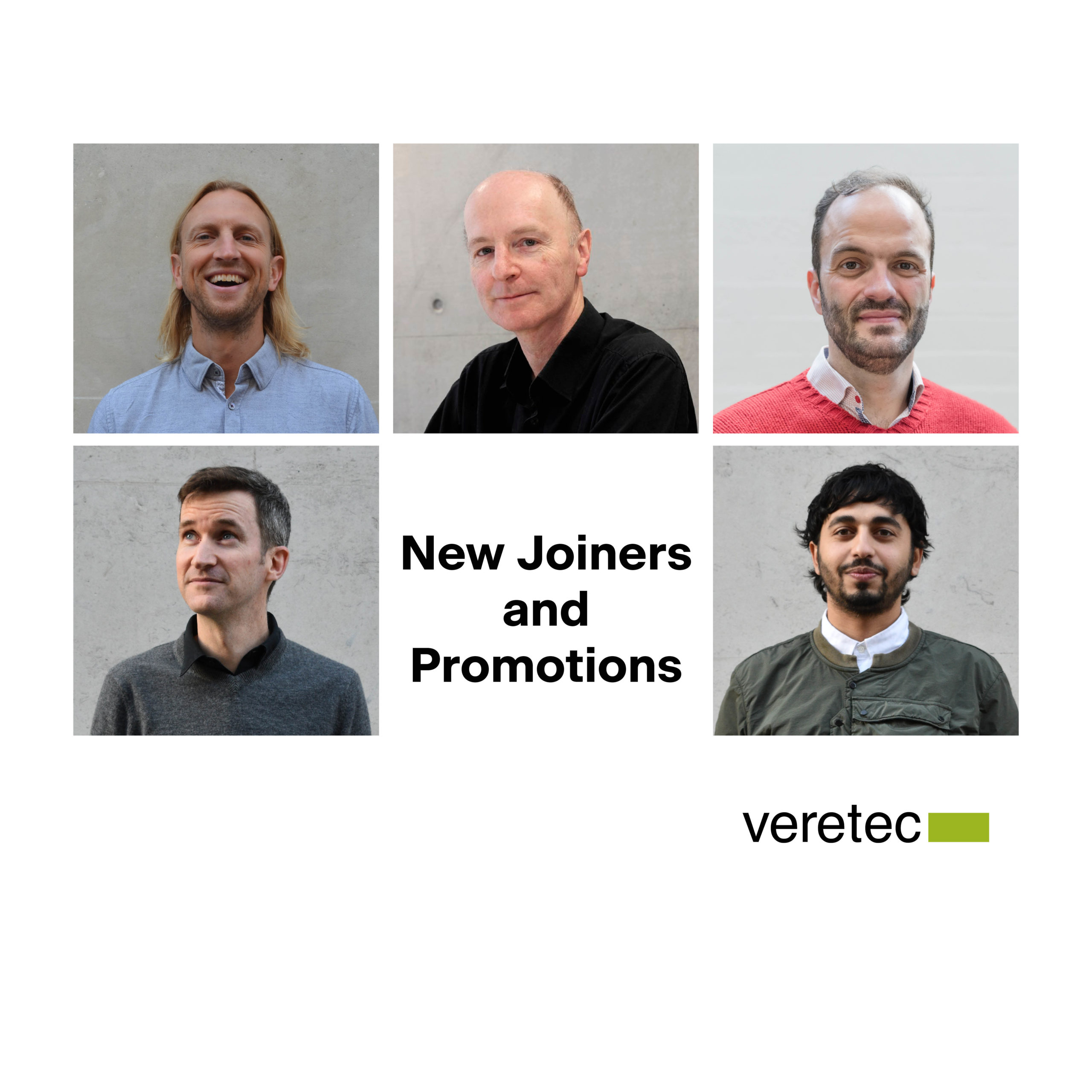 New Year - New Joiners and New Promotions - Veretec